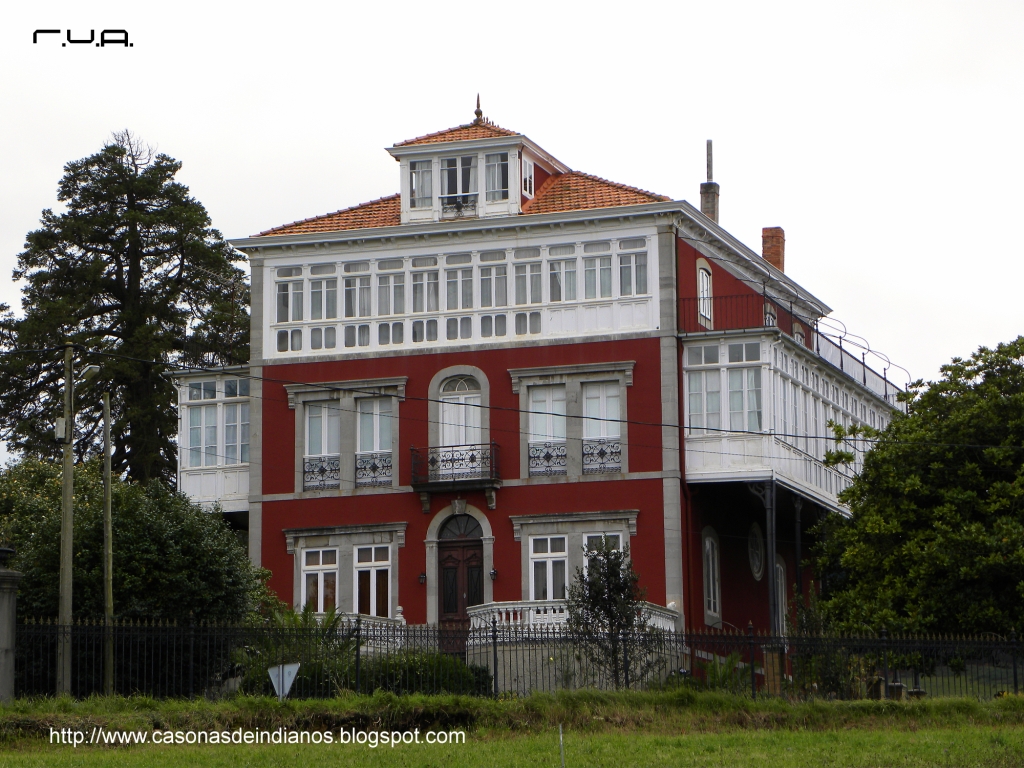 casonas de indianos: 234.- LA CASONA - SOMAO (PRAVIA)