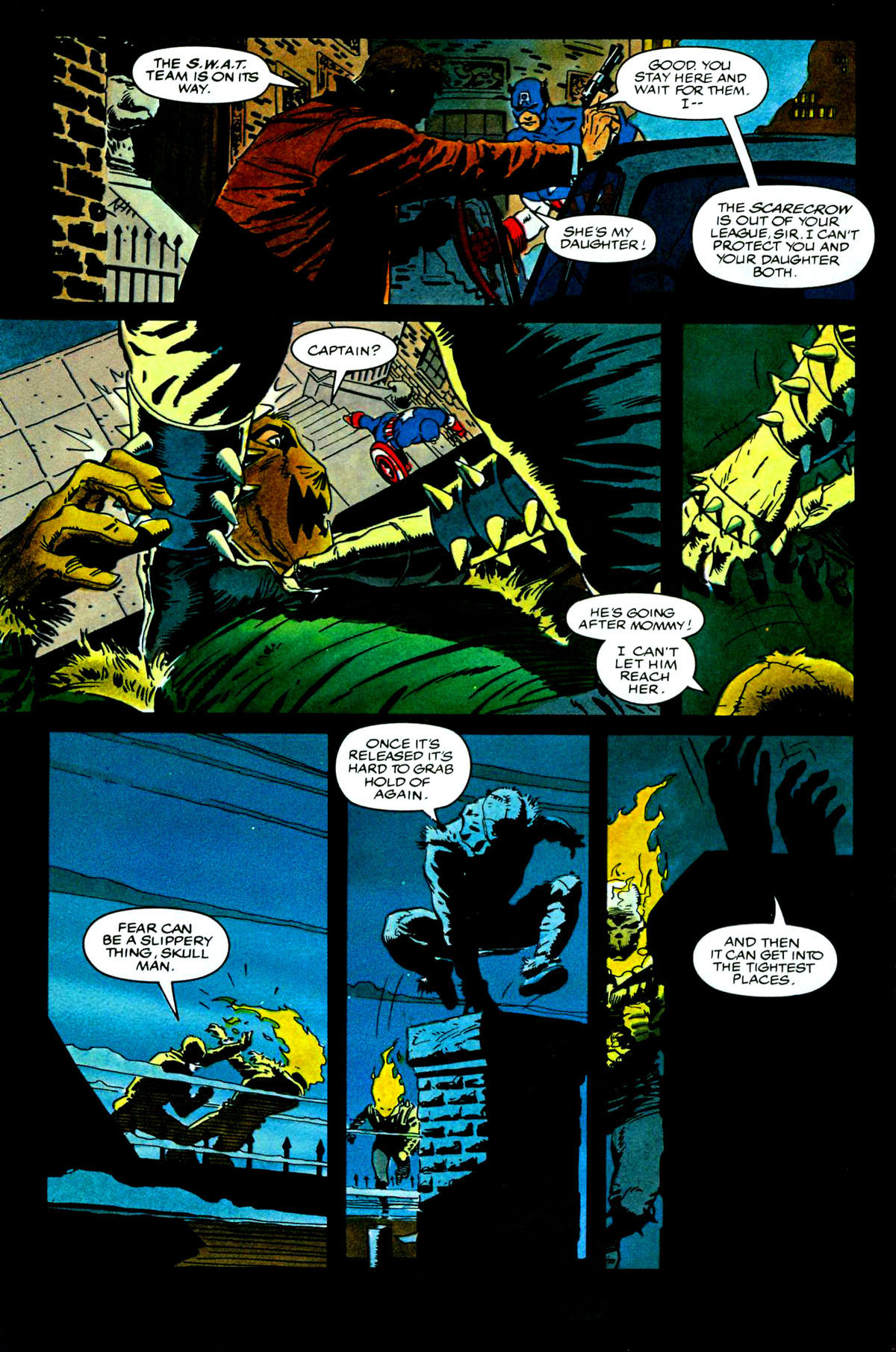 Read online Ghost Rider/Captain America: Fear comic - Issue # Full