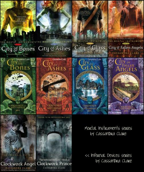 In Sam's Kitchen Daily: Cassandra Clare: The Mortal Instrument Series