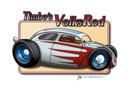 Mecca's Kustom Garage: Novo Logo by The Cartoon Speed Shop