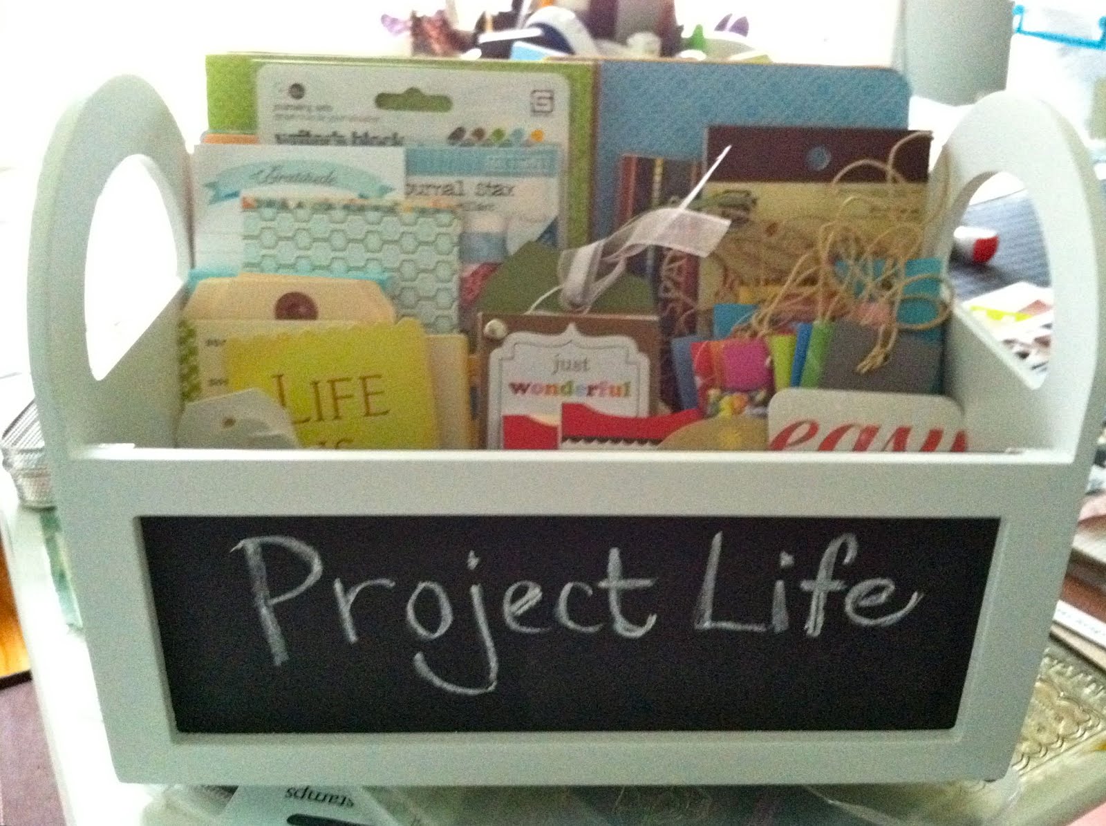 The {Scrappy} Girl Next Door: A Little Mid-Year Project Life Inspiration