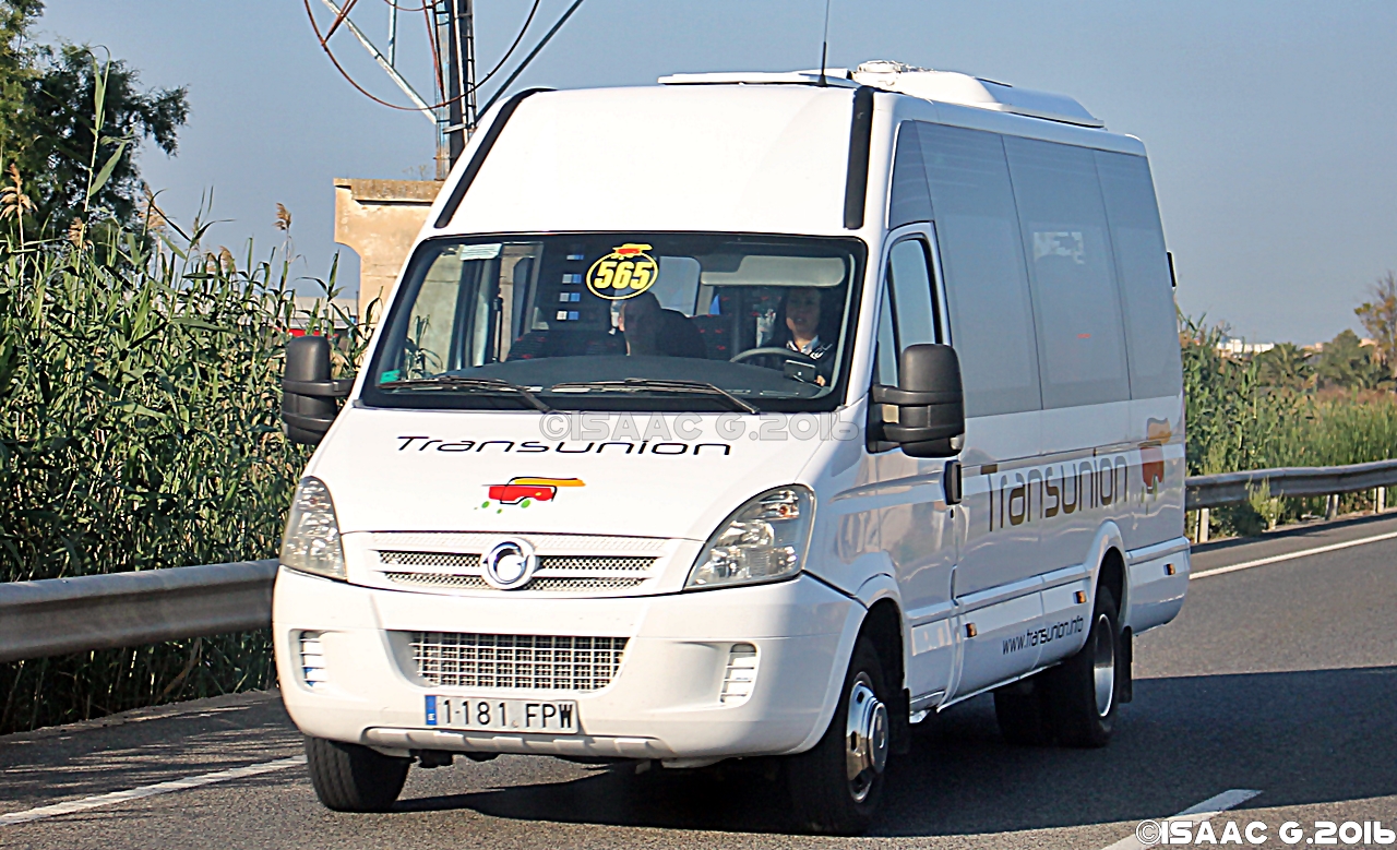 Camiones y Autobuses en Baleares: Nº565/ P17 Indcar Strada-Irisbus