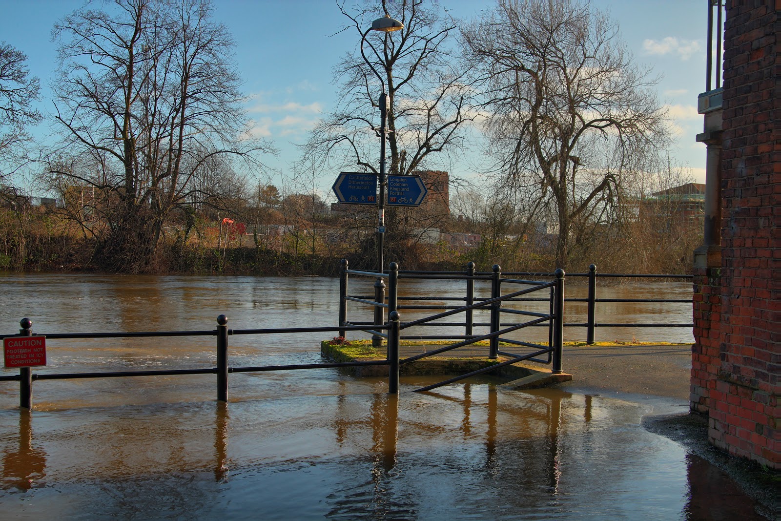 Photography from Paul: New Year Floods in Shrewsbury