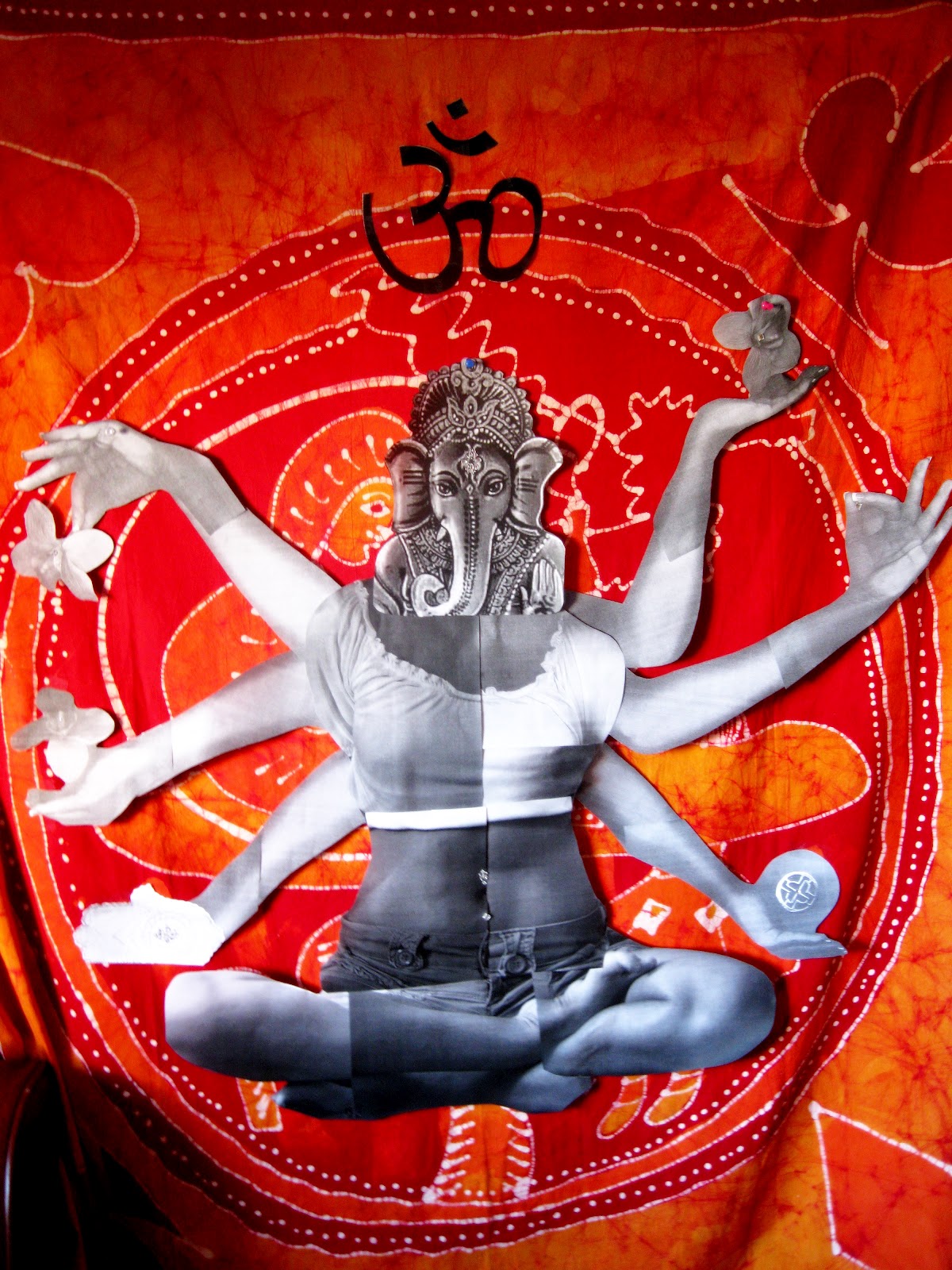 Art & Technology 211: Xerox Projext - Six Armed Ganesha God