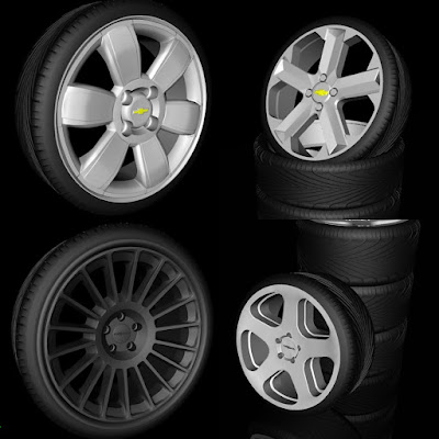 ZM - PACK COM 4 RODAS - MTA Brasil