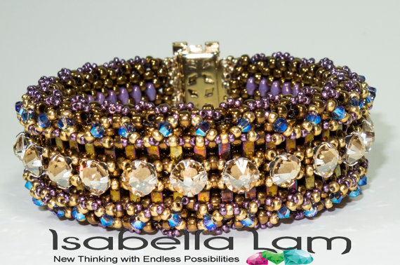 Beautiful Swarovski Crystal Beaded Patterns and Kits by Bead4Me / The ...