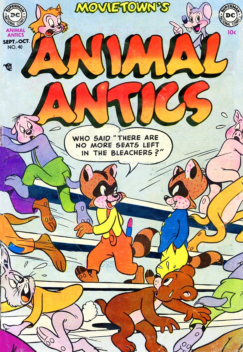 The Big Blog of Kids’ Comics!: Movietown's Animal Antics No. 40, 1952
