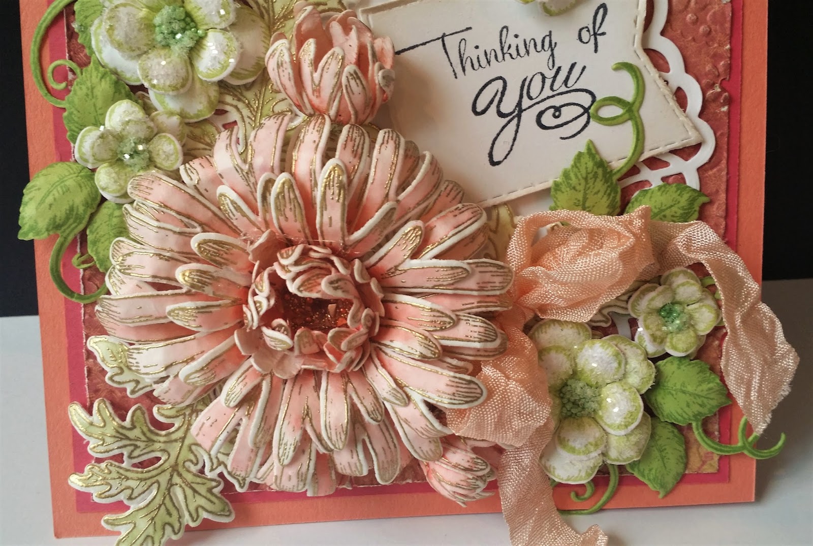 DJ's Creations: Peach Mums