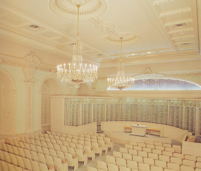 Historic LDS Architecture: Salt Lake Temple: Interior