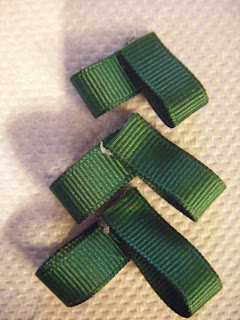 Lucky's Crafts: Make your own Christmas Tree Hair Clip