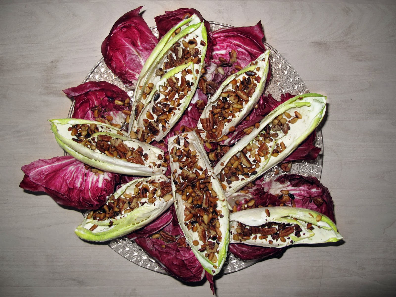 Ossobucco: Nötiga endiver med roquefort