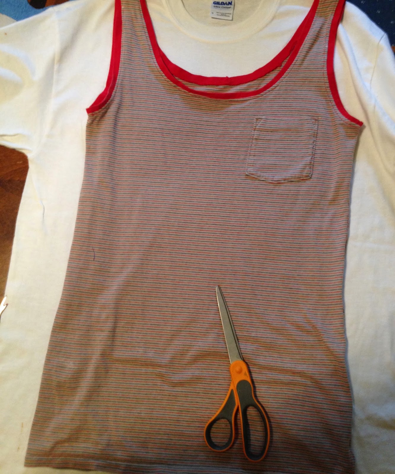 Refashion Co-op: T-Shirt to Tank Top Refashion