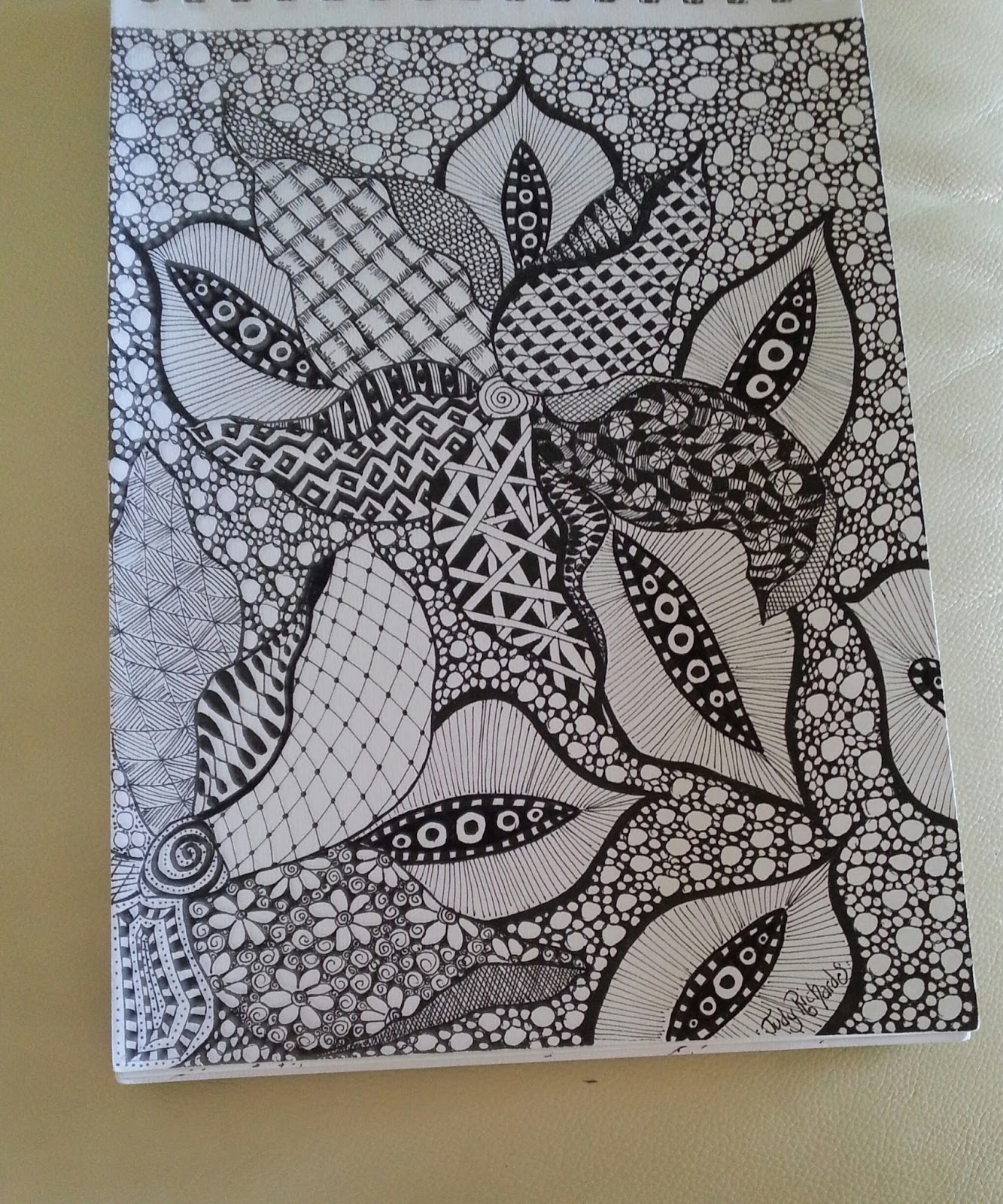 Judy's Zentangle Creations: September 2013