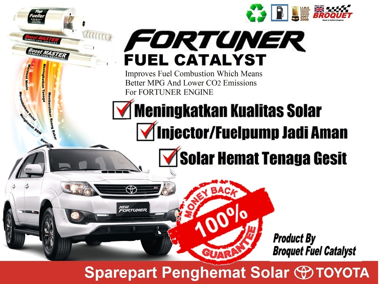 Mengenal Penghemat Solar Fortuner
