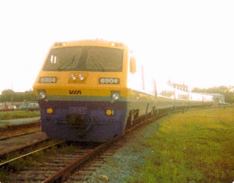 Kingston's Hanley Spur: Outer Station hosts the LRC demo train
