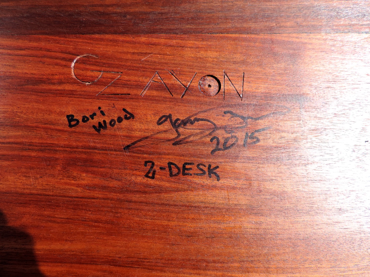 Furniture designer Garry Zayon