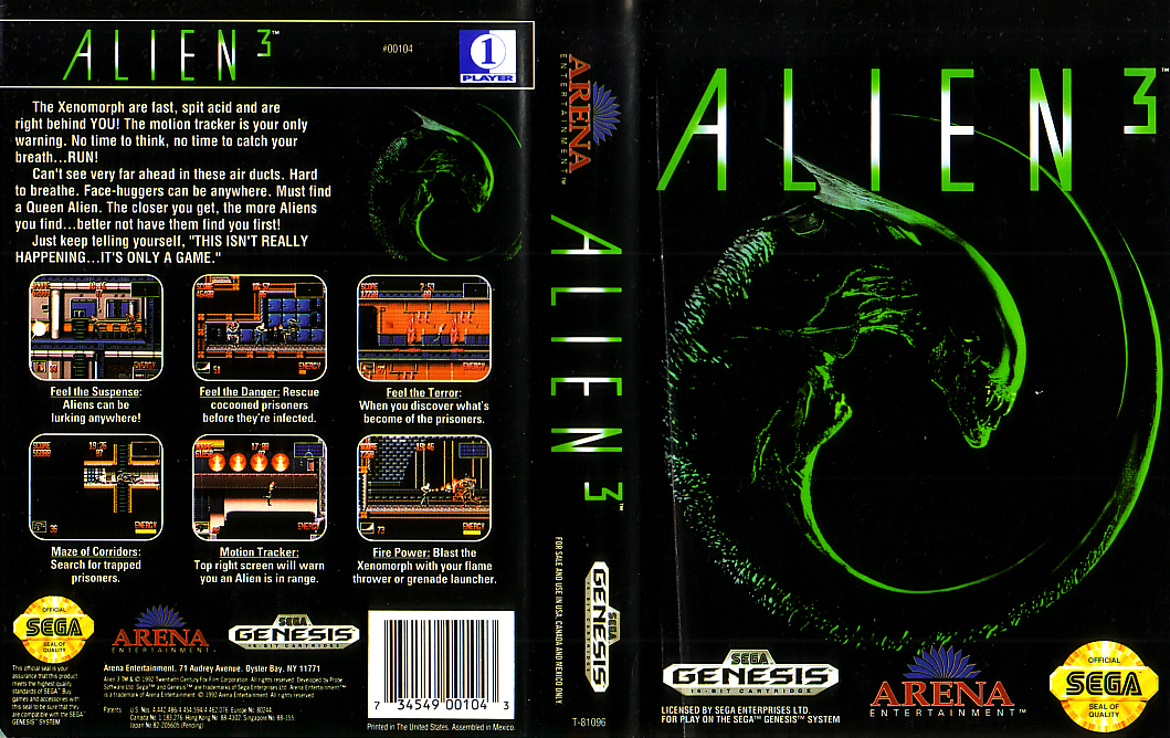 El DeLorean De Marty: Los Alien 3 de Sega