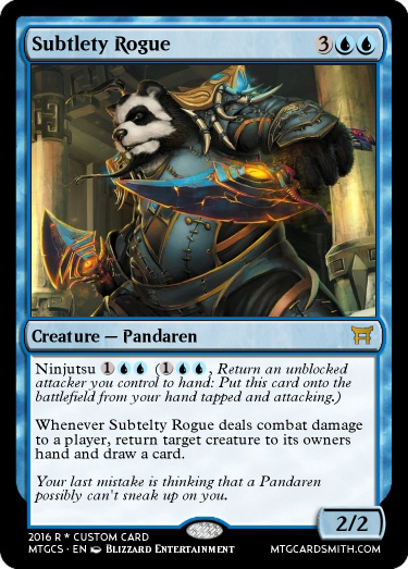 Master of World of Warcraft : all the WoW specializations as Magic Cards.