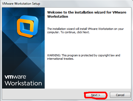 Virt IT Infrastructure: How to install VMware work station