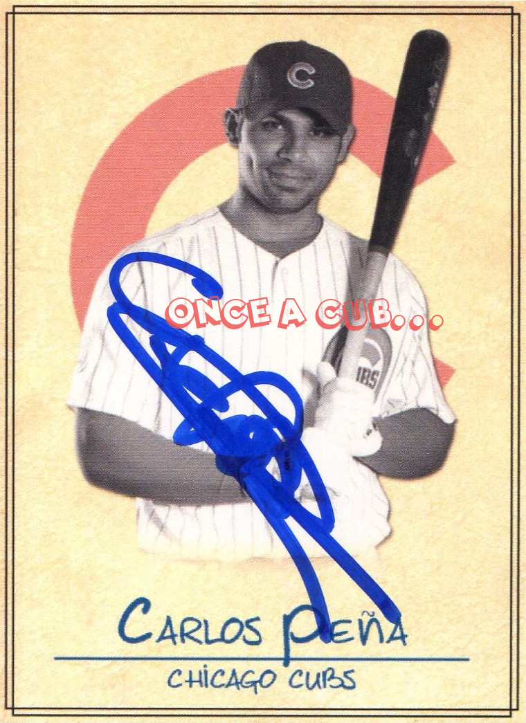 Once a Cub: Carlos Pena