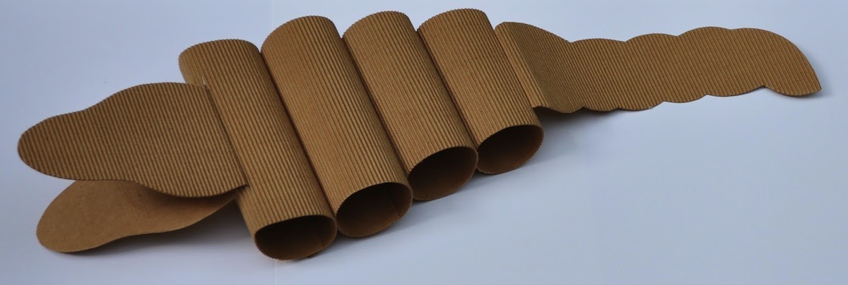 Art with Kids: Cardboard Crocodiles