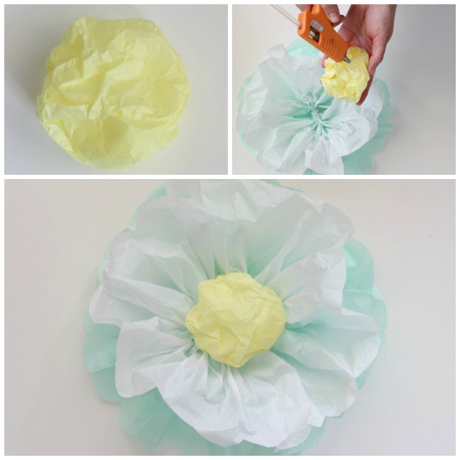 HOW TO MAKE TISSUE PAPER FLOWERS {2 WAYS} | Dimples and Tangles