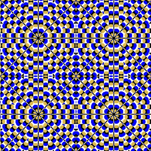 Optische illusies en gezichtsbedrog: Gekleurde optische illusies