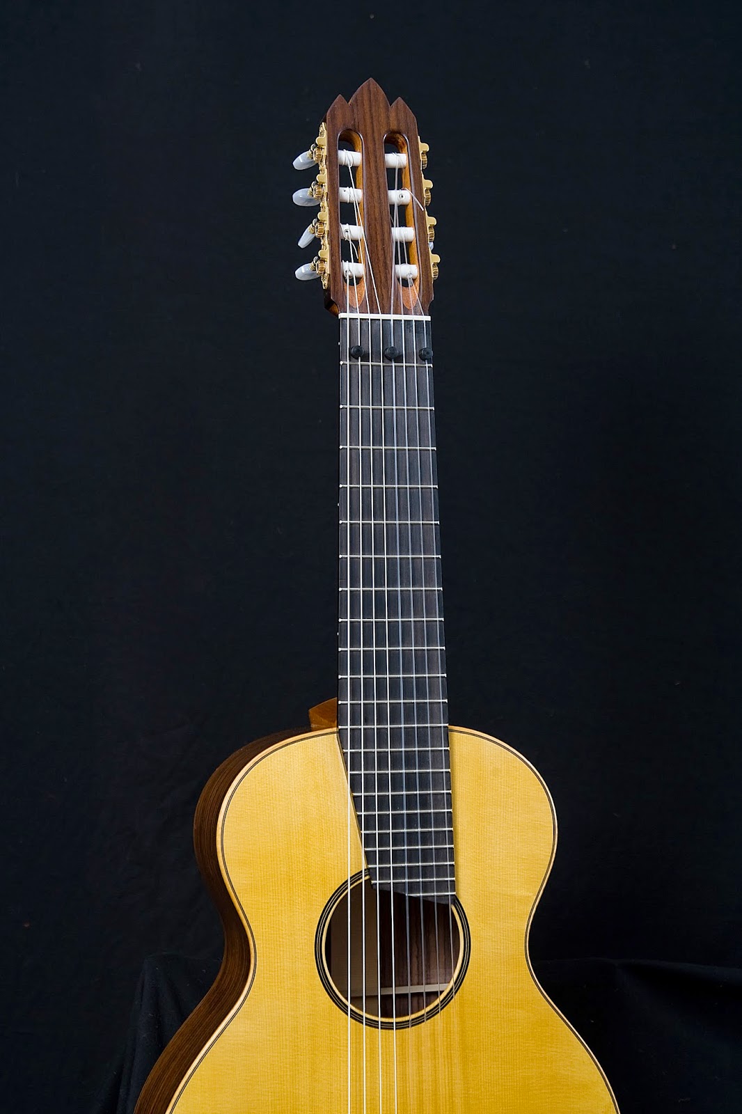 Guitarras custom construídas por Rodolfo Cucculelli, Luthier: 8 stygų ...