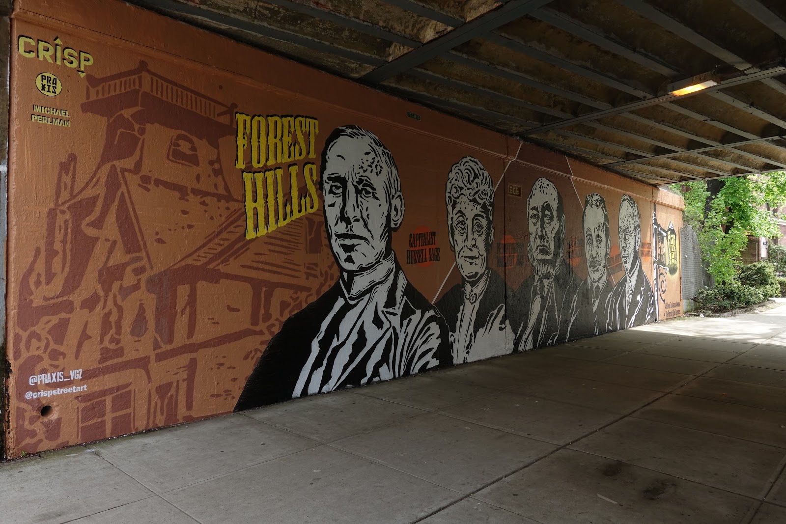 Rego-Forest Preservation Council: Forest Hills History Mural Embraced ...