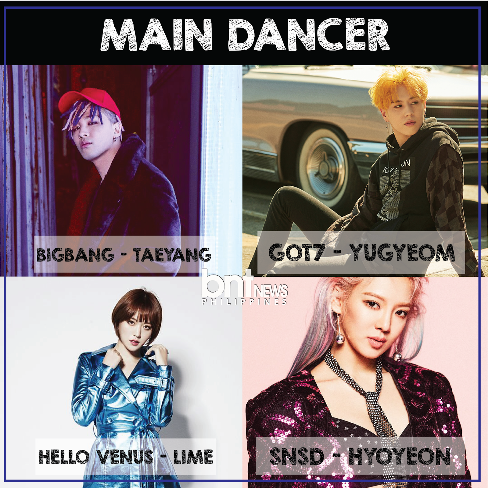 BNT News Philippines: KPOP 101: A Guide To KPOP Group Roles