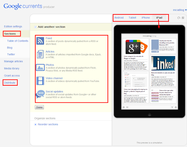 Con Google Currents puedes llevar tu blog hasta iPhone, iPad y Android | iniciaBlog - Te ayuda ...