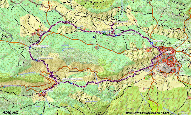 PIAGUVI Senderismo.: Circular Aracena - Fuente del Castaño - Barranco ...