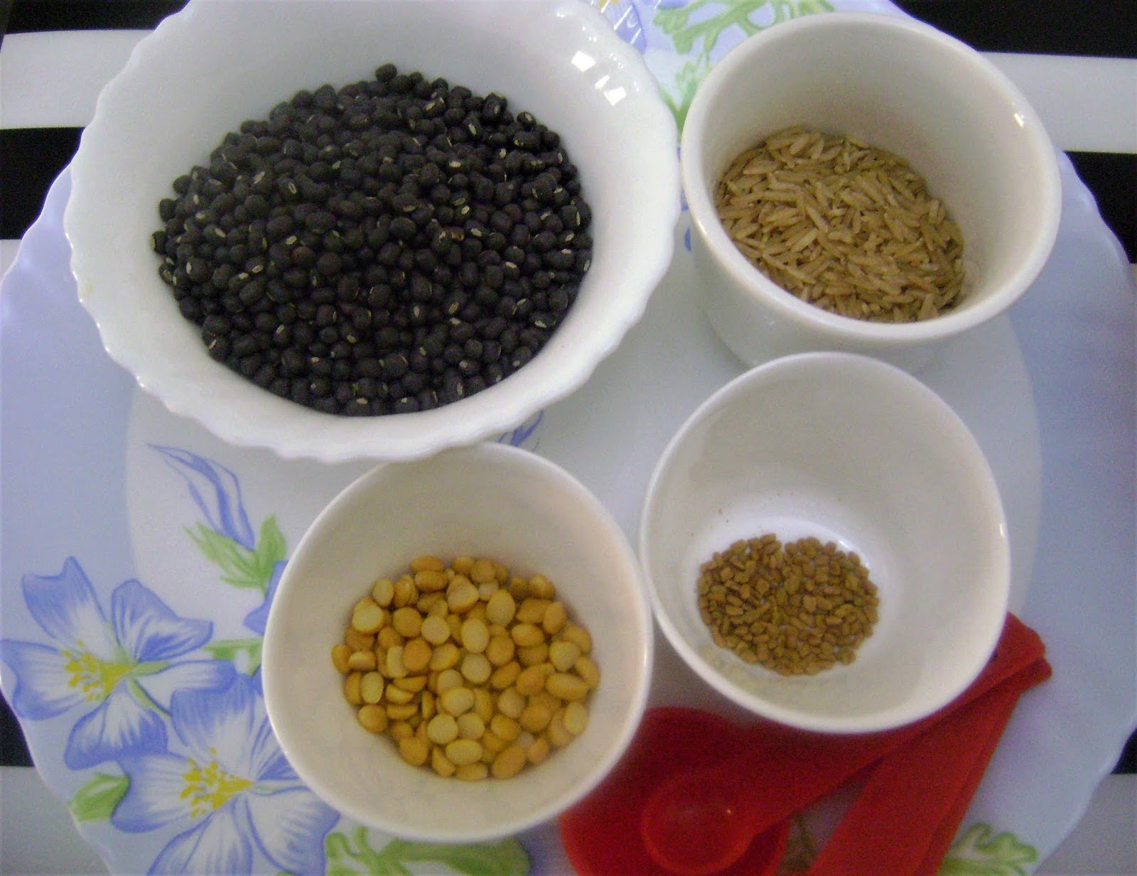 Bethica's Kitchen Flavours: Whole Urad Dal Dosa & Uttapam (Whole Black ...