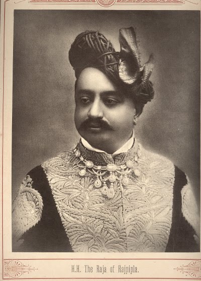 The Raja of Rajpipla - Late 19th Century Photograph - Old Indian Photos