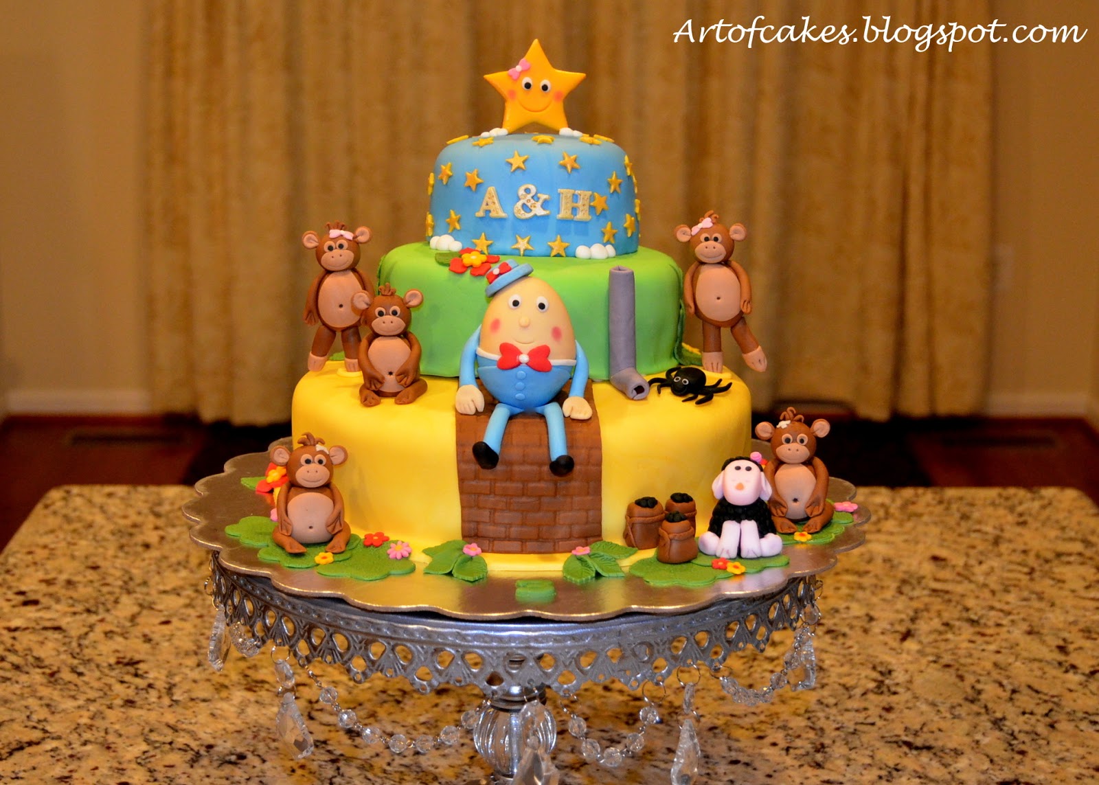 Art Of Cakes: Nursery Rhymes Theme Cake