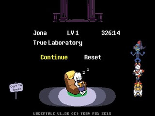 Growth: My Undertale Playthrough - Part 6: The True Lab
