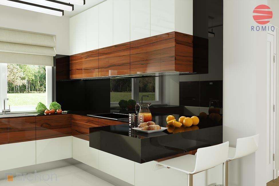 Wnętrza ... od kuchni...: Szkło lacobel na ścianie w kuchni...