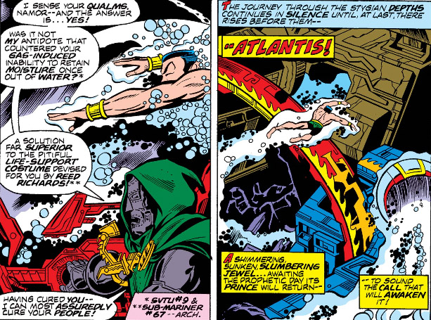 The Peerless Power of Comics!: Once More Rises... Atlantis!