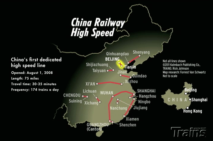 Maximizing Progress: Fast Trains in Asia ~ Chinese Highspeed Railways