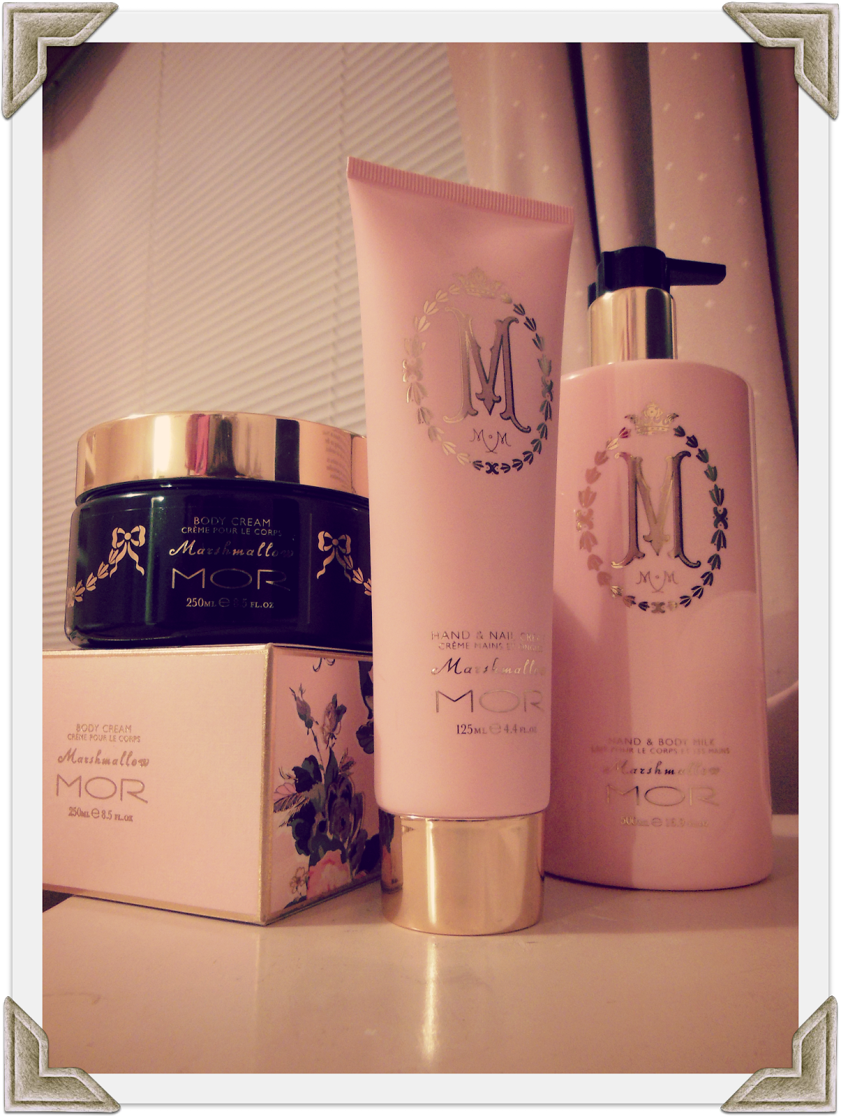'MOR Cosmetics' - Marshmallow Body Products (Early Christmas Gift 2012 ...