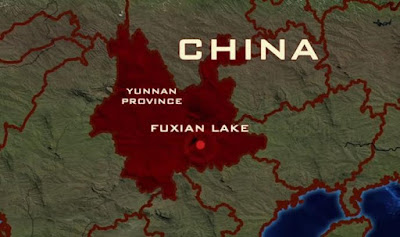 A Mysterious Pyramid-Shaped Structures And Huge City Beneath Lake Fuxian