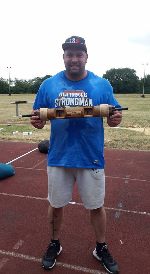 Phil Roberts - the copper strength factor in England's strongest man