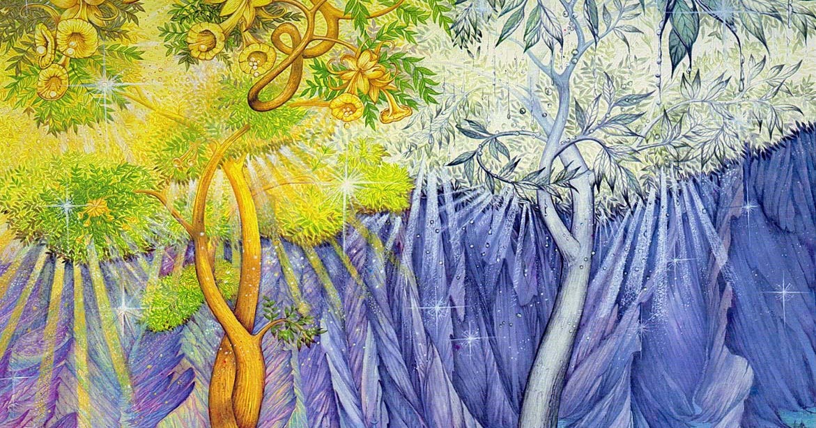 MITOLOGIA Y TERROR: ÁRBOLES DE LOS VALAR.