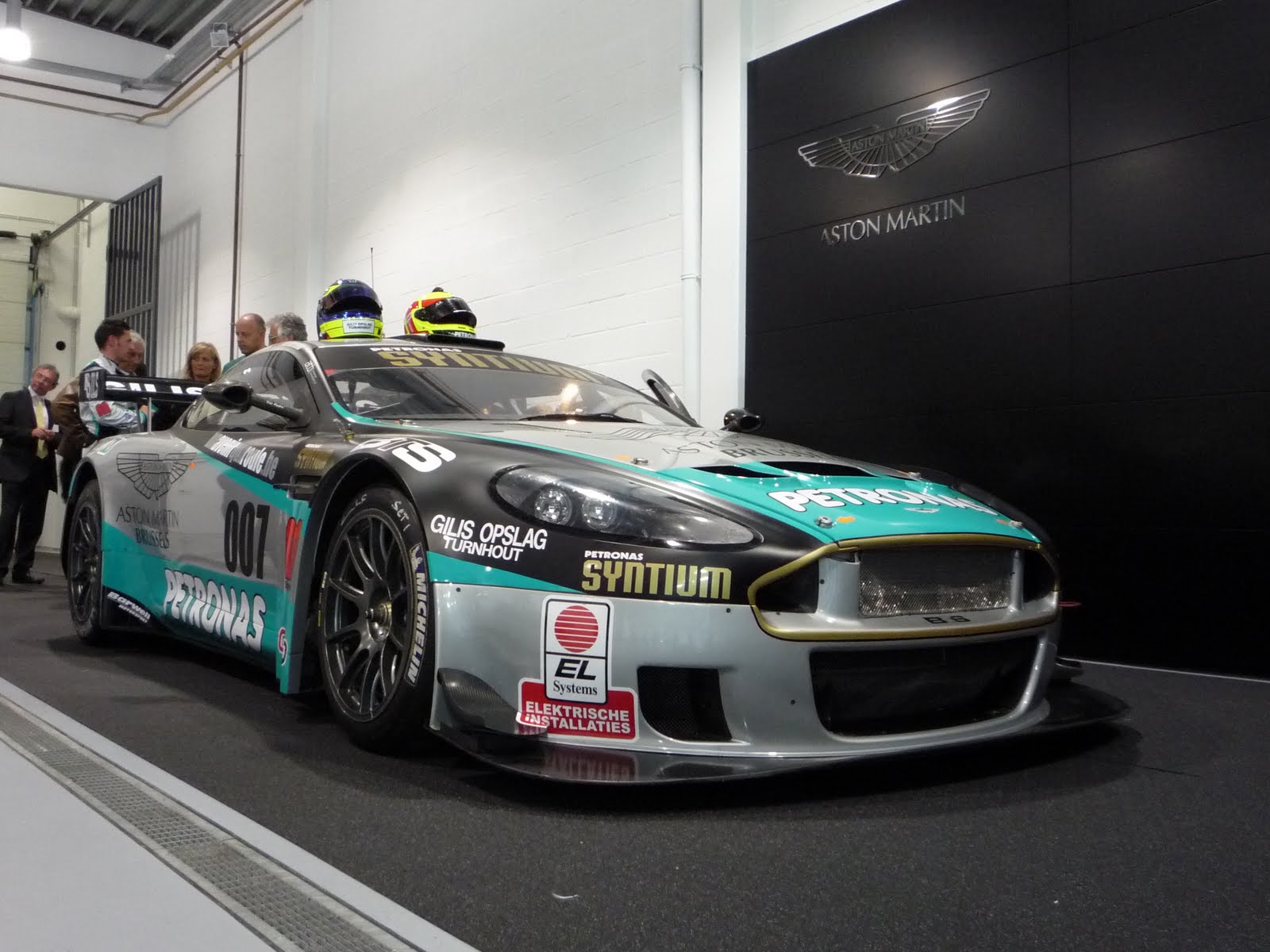 PETRONAS BARWELL RACING Aston Martin race car