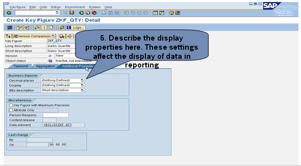 Creating InfoObject - Key Figure in SAP BI/BW | Tutorials and Tips about Web Development ...