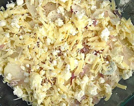 Kitchen Bounty: Scalloped Potatoes with Three Cheeses