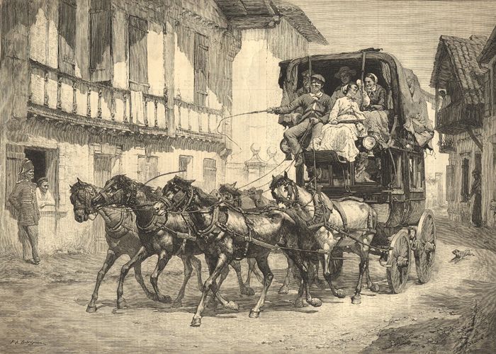 French Vocabulary Illustrated: patache