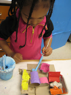 Art for Itty Bitties: Cardboard Sculptures