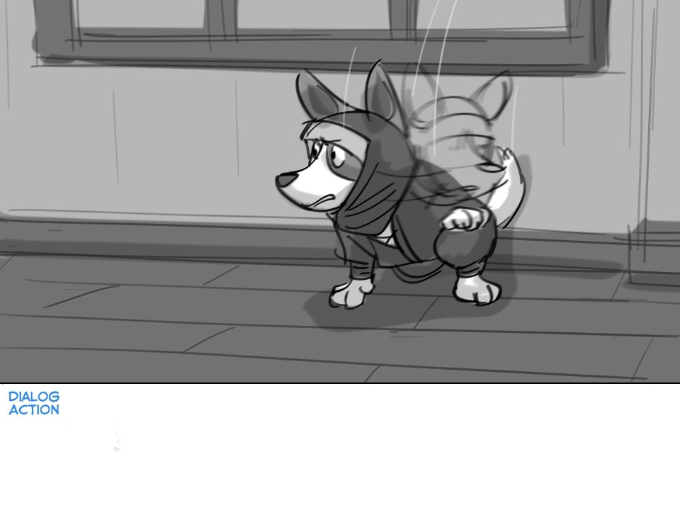 JOONKI PARK'S STORYBOARD PORTFOLIO: Ninja Corgi