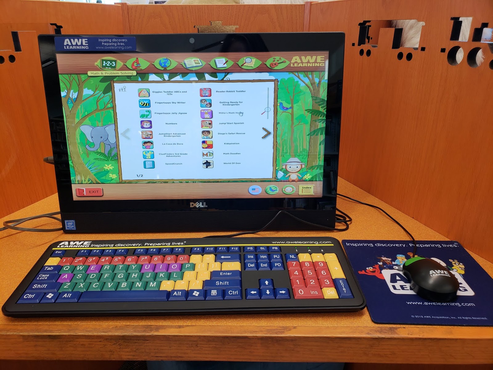 The Inside Cover: AWE Early Literacy Stations